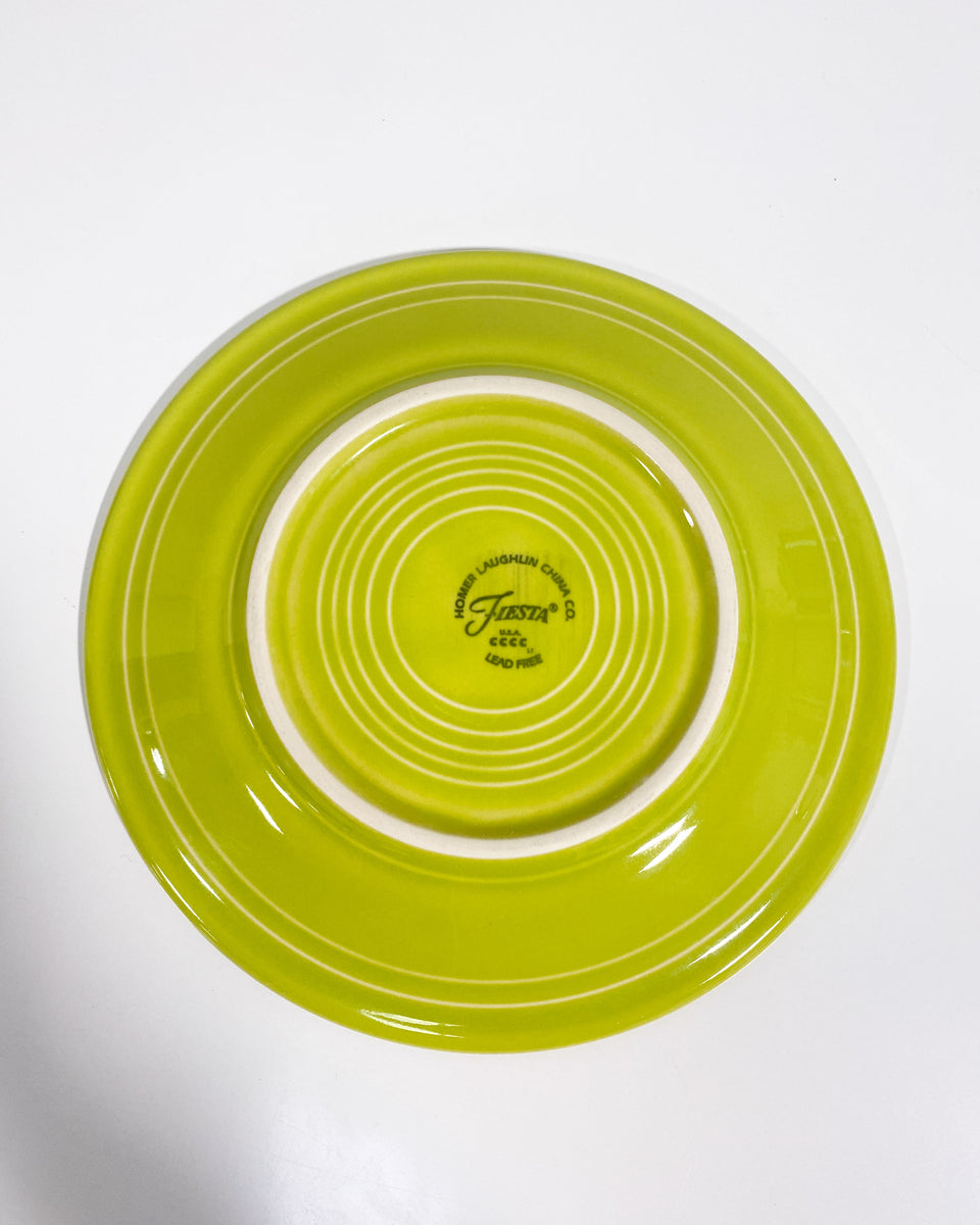 Small Chartreuse Fiesta Ware Plate – Sunbeam Vintage