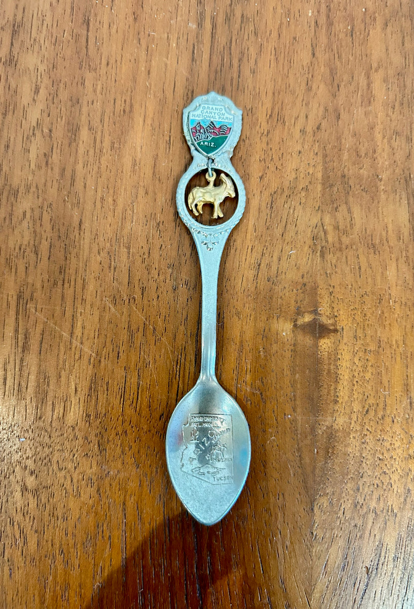 U.S. States Collectors Souvenir Spoon "Arizona Donkey" – Sunbeam Vintage