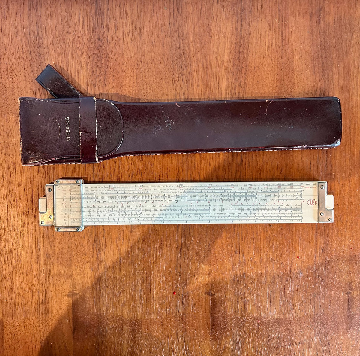 Frederick Post Co. Versalog 1460 Bamboo Hemmi Slide Rule Made in Japan ...