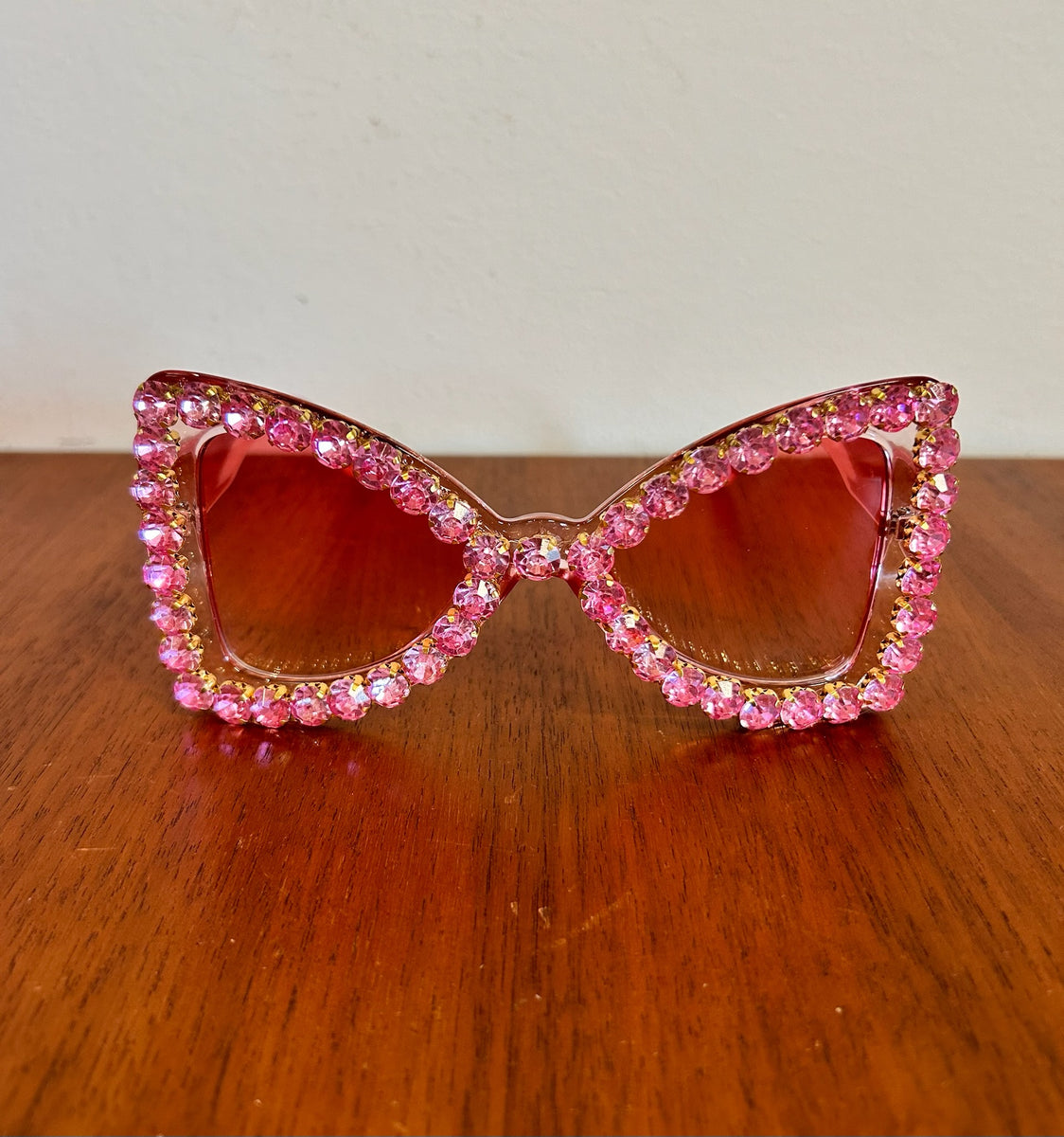 Pink Rhinestone Sunnies – Sunbeam Vintage