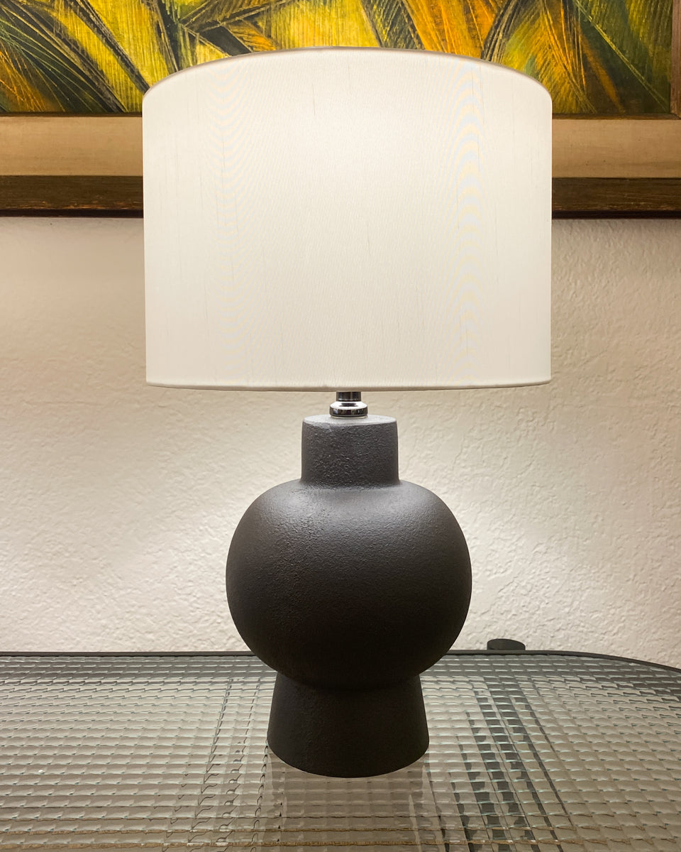 Noir Modernist Table Lamp – Sunbeam Vintage