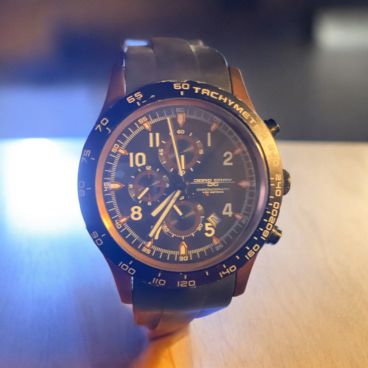 Jorg Gray Chronograph Watch – Sunbeam Vintage