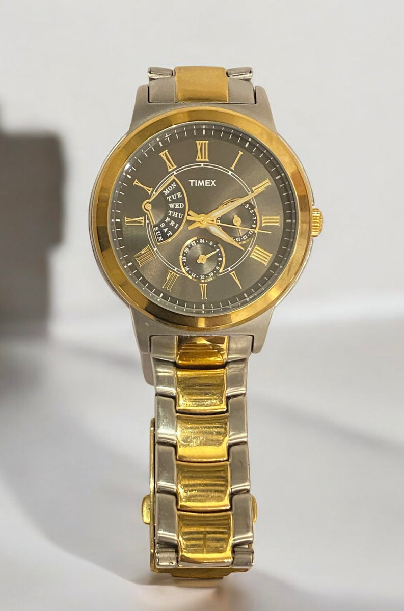 Timex Chronograph Dress Watch – Sunbeam Vintage