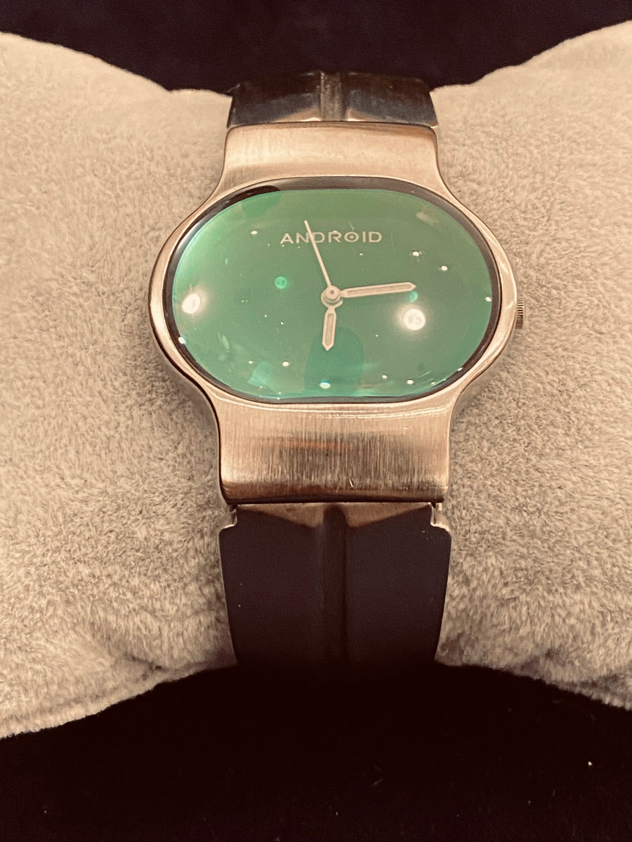 Vintage Emerald Jeweled Android Watch – Sunbeam Vintage