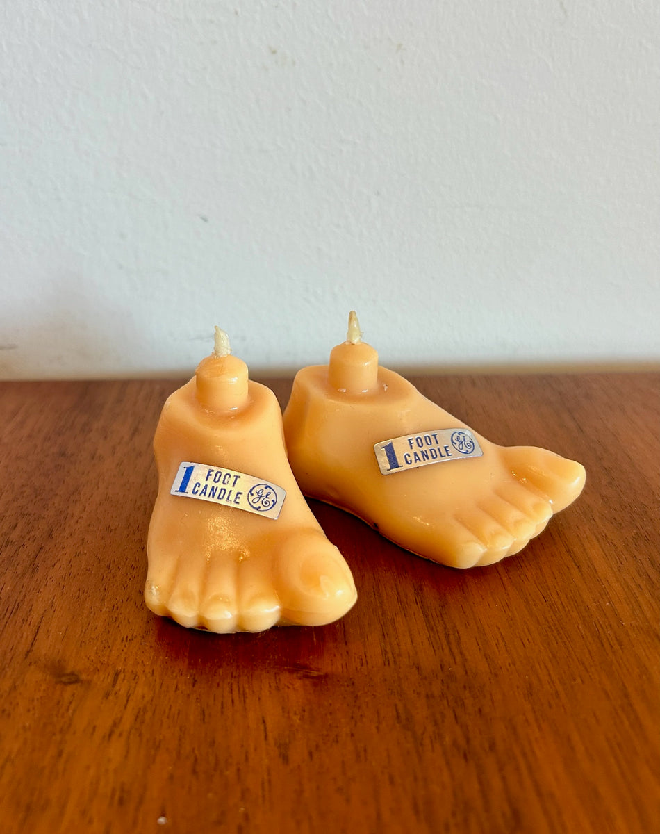 GE Wax Foot Candle (sold individually) – Sunbeam Vintage