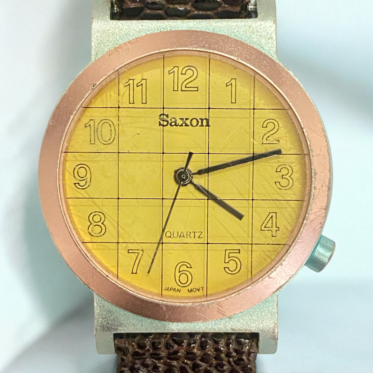 Vintage 80s Saxon Quartz Watch – Sunbeam Vintage