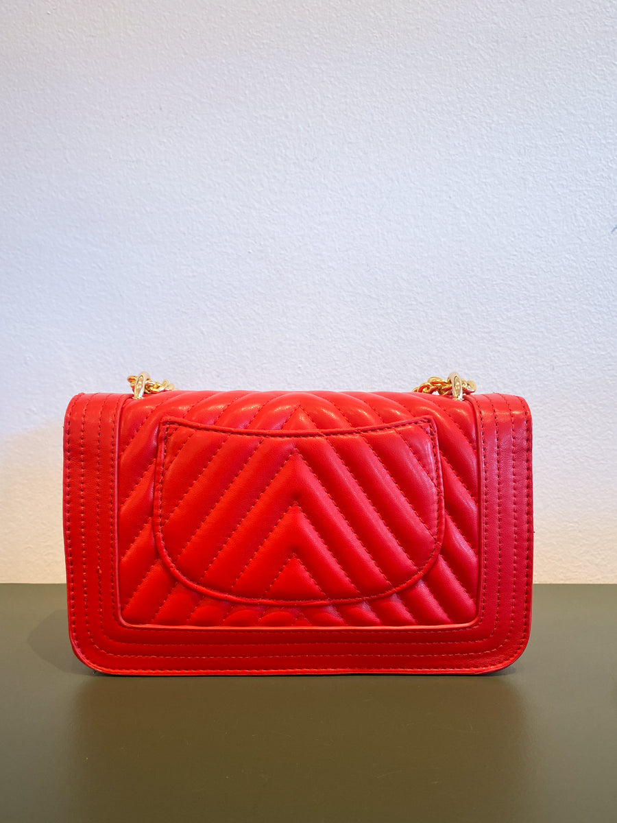 Red Quilted Purse – Sunbeam Vintage