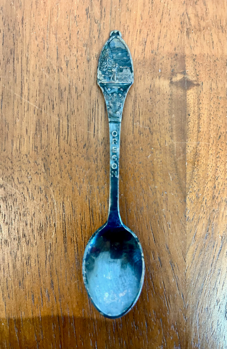U.S. States Collectors Souvenir Spoon "Old Oregon" – Sunbeam Vintage