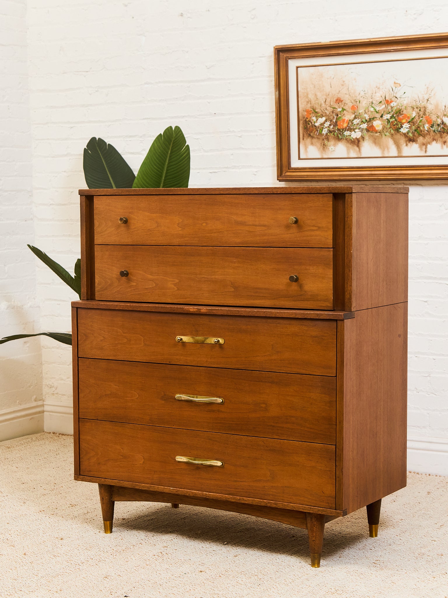 Kent Coffey Wavy Drawer Pull Dresser – Sunbeam Vintage