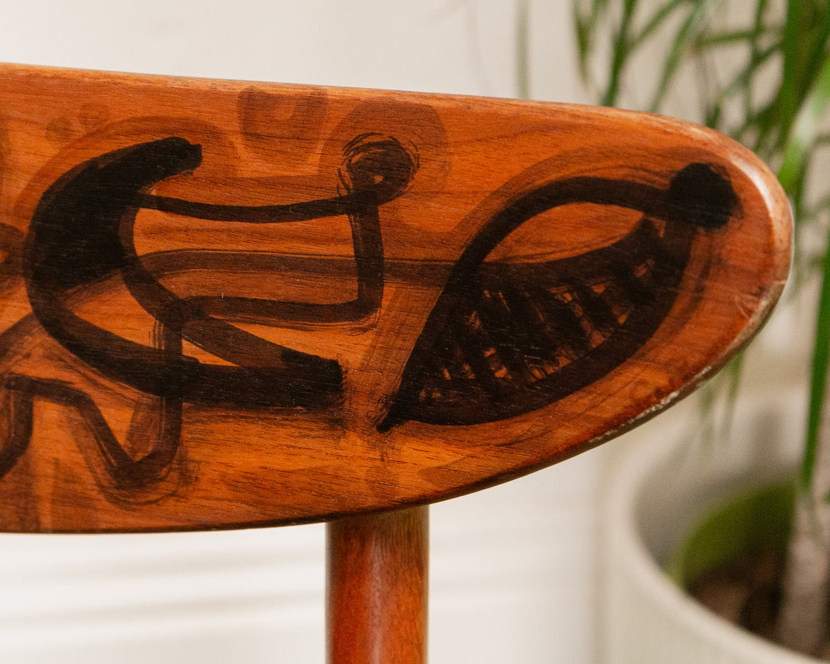 Danish Chair with Design by Cesar Platero – Sunbeam Vintage