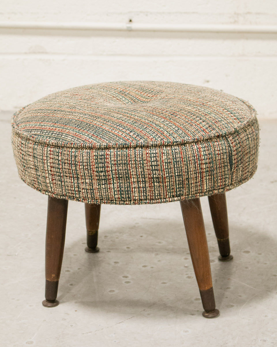 Round Vintage Stool – Sunbeam Vintage