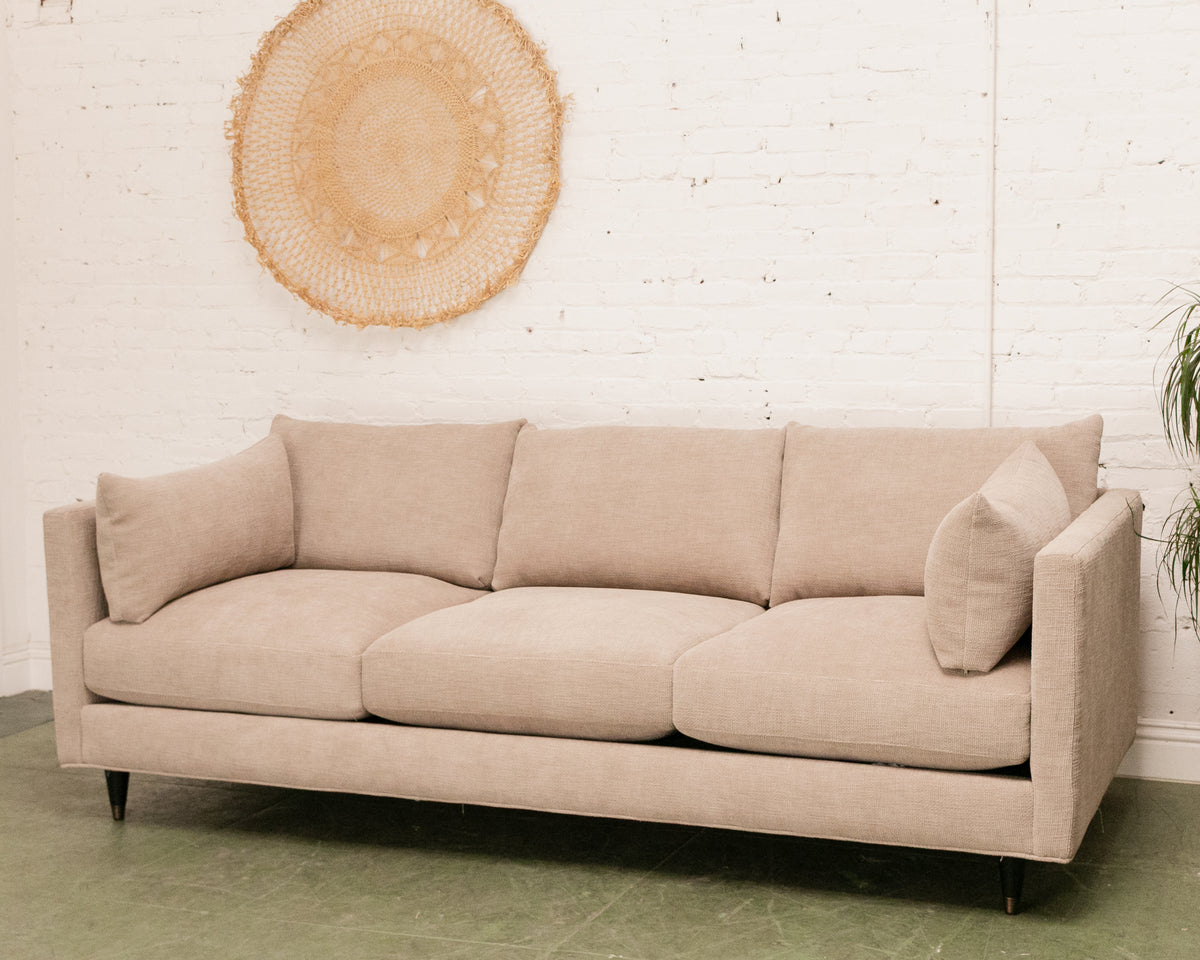 Alessandro Sofa in Adelaide Twine – Sunbeam Vintage