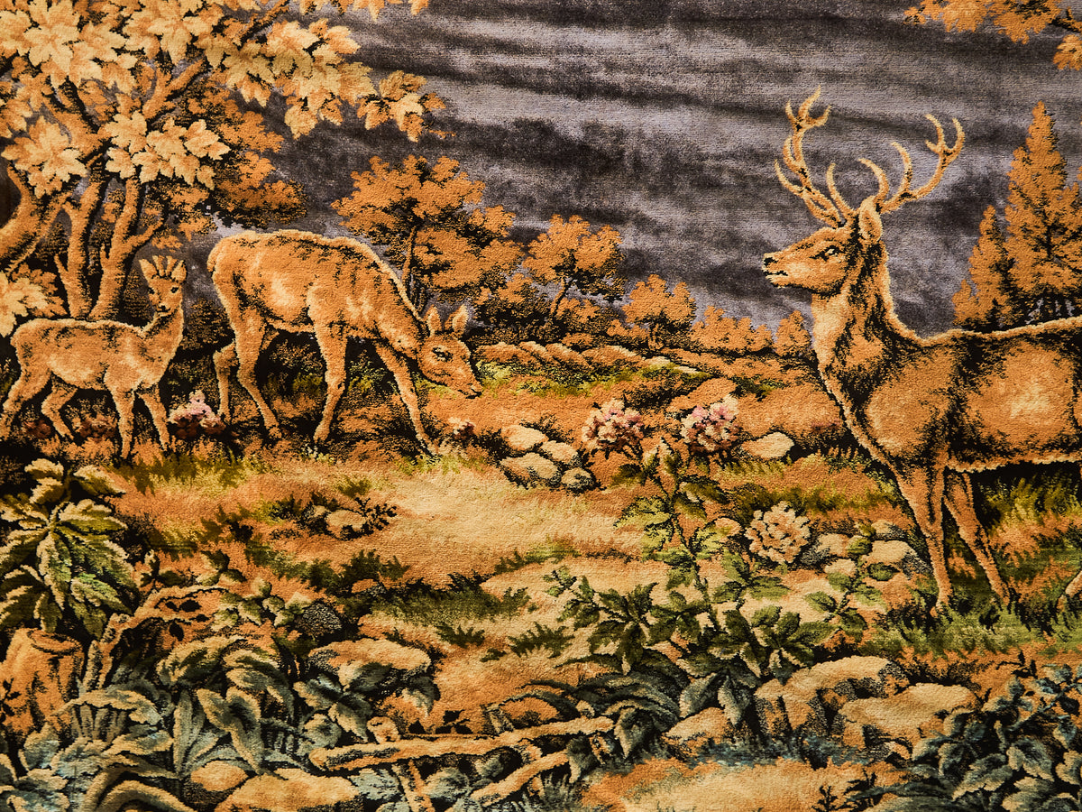 Vintage Deer Tapestry – Sunbeam Vintage