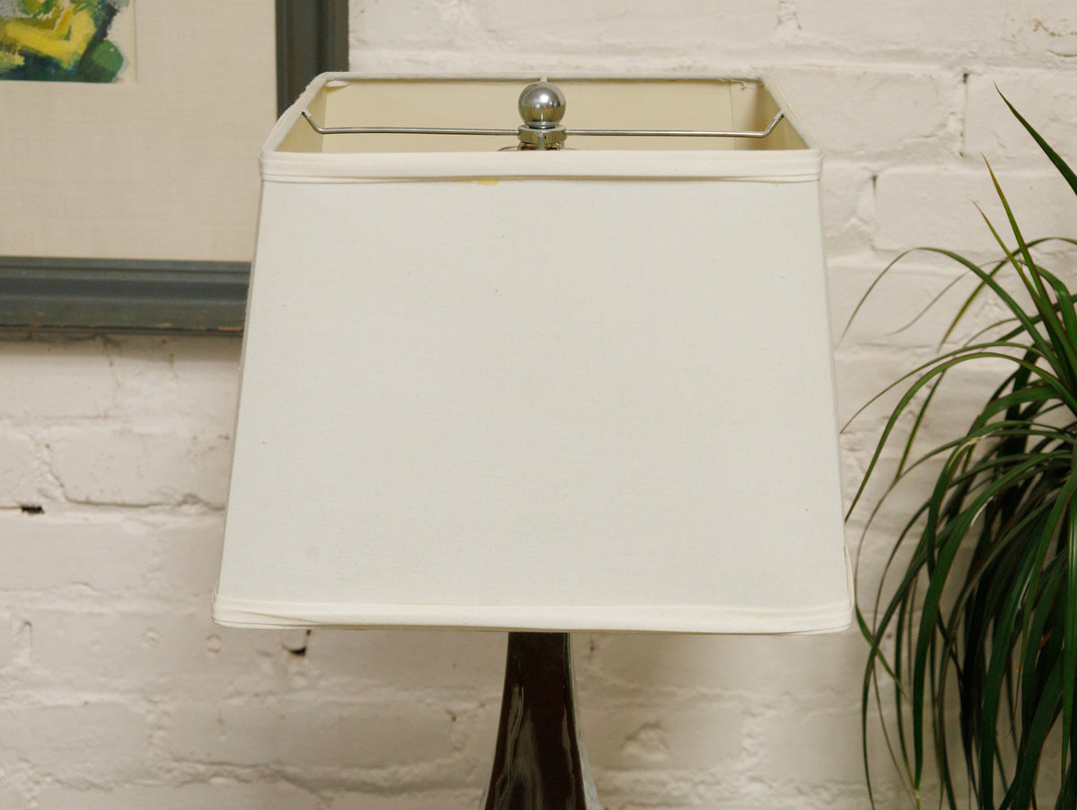 Sculptural Chrome Table Lamp – Sunbeam Vintage